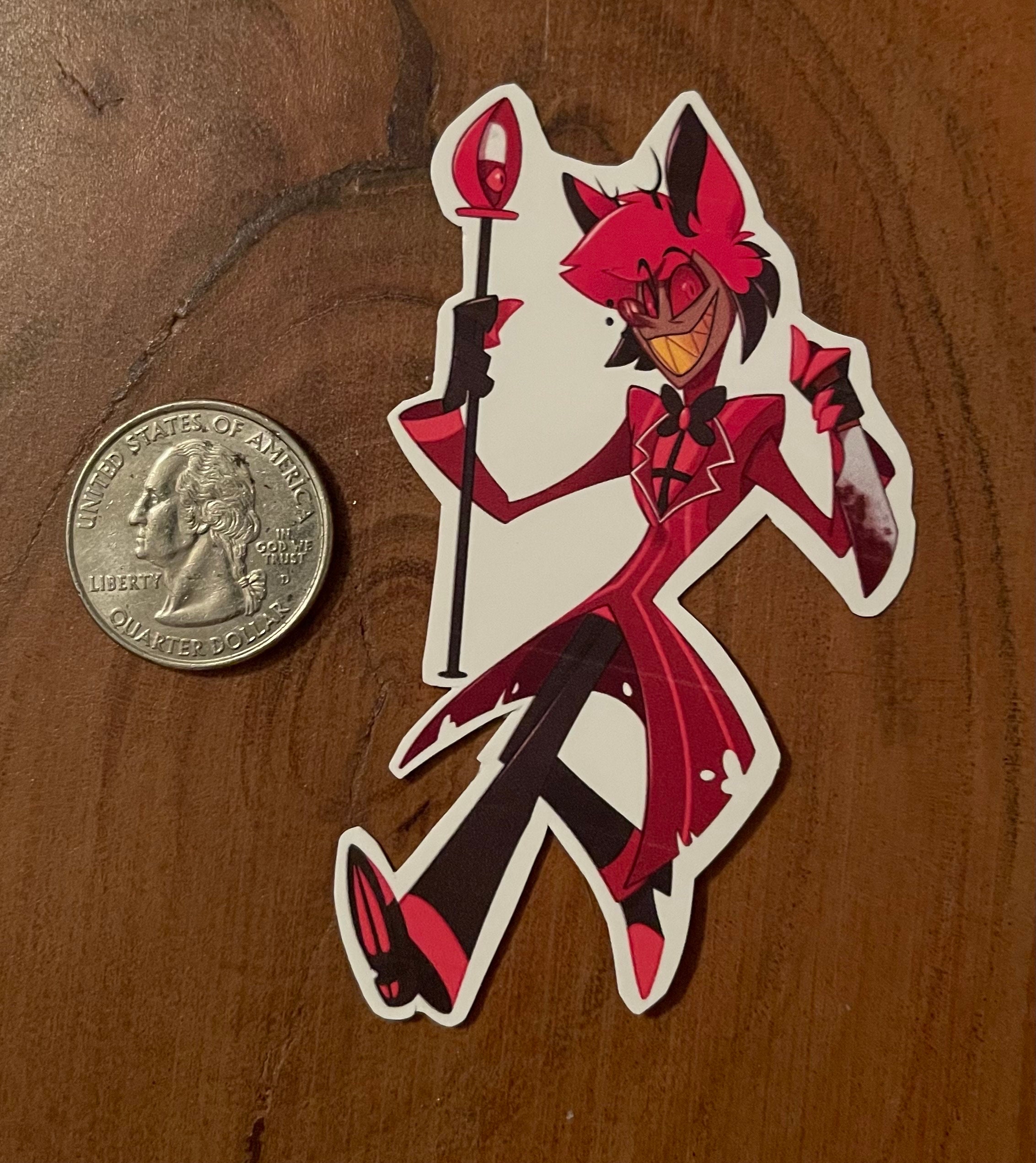 Alastor Hazbin Hotel Sticker - Etsy