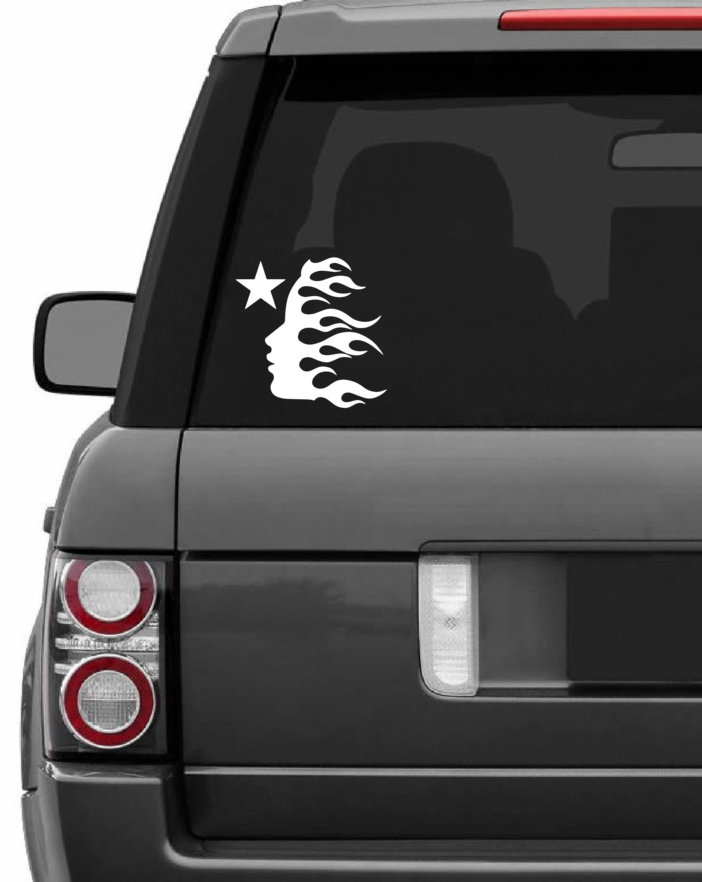 Hellstar Flames Hypebeast Streetwear Car Decal Buy One Get One - Etsy