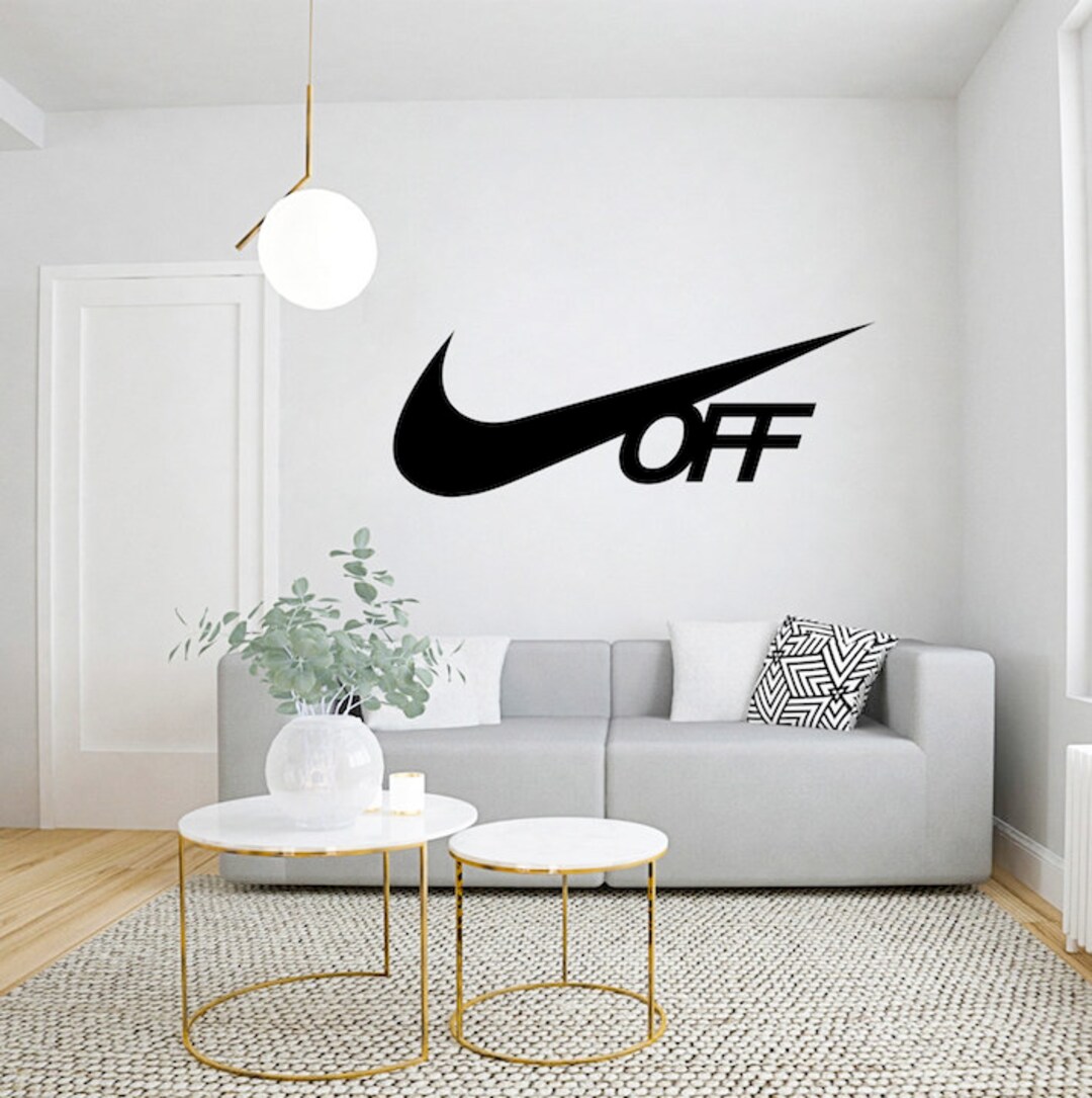 Hypebeast off Swoosh Wall Decal Free Sticker Pack - Etsy