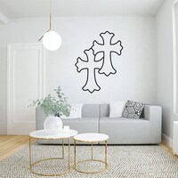 Cross Decal - Etsy