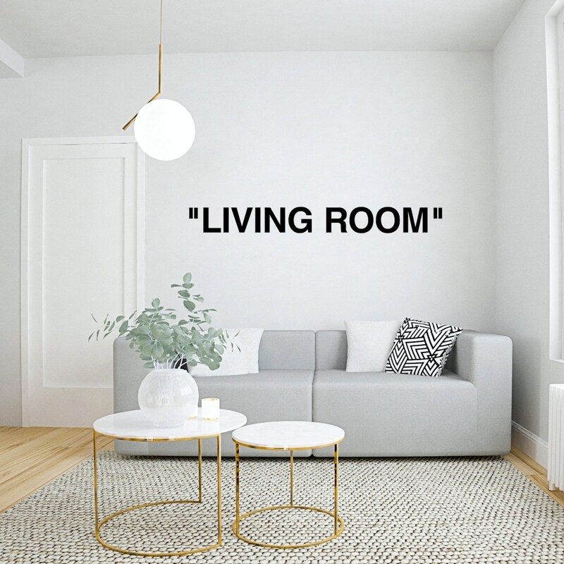 Wall Decals Living Room - Etsy