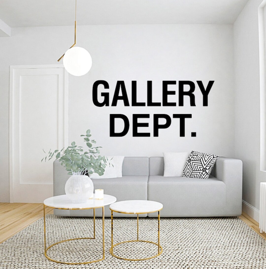 Hypebeast Gallery Dept. Fashion Streetwear Wall Decal Free Sticker Pack ...