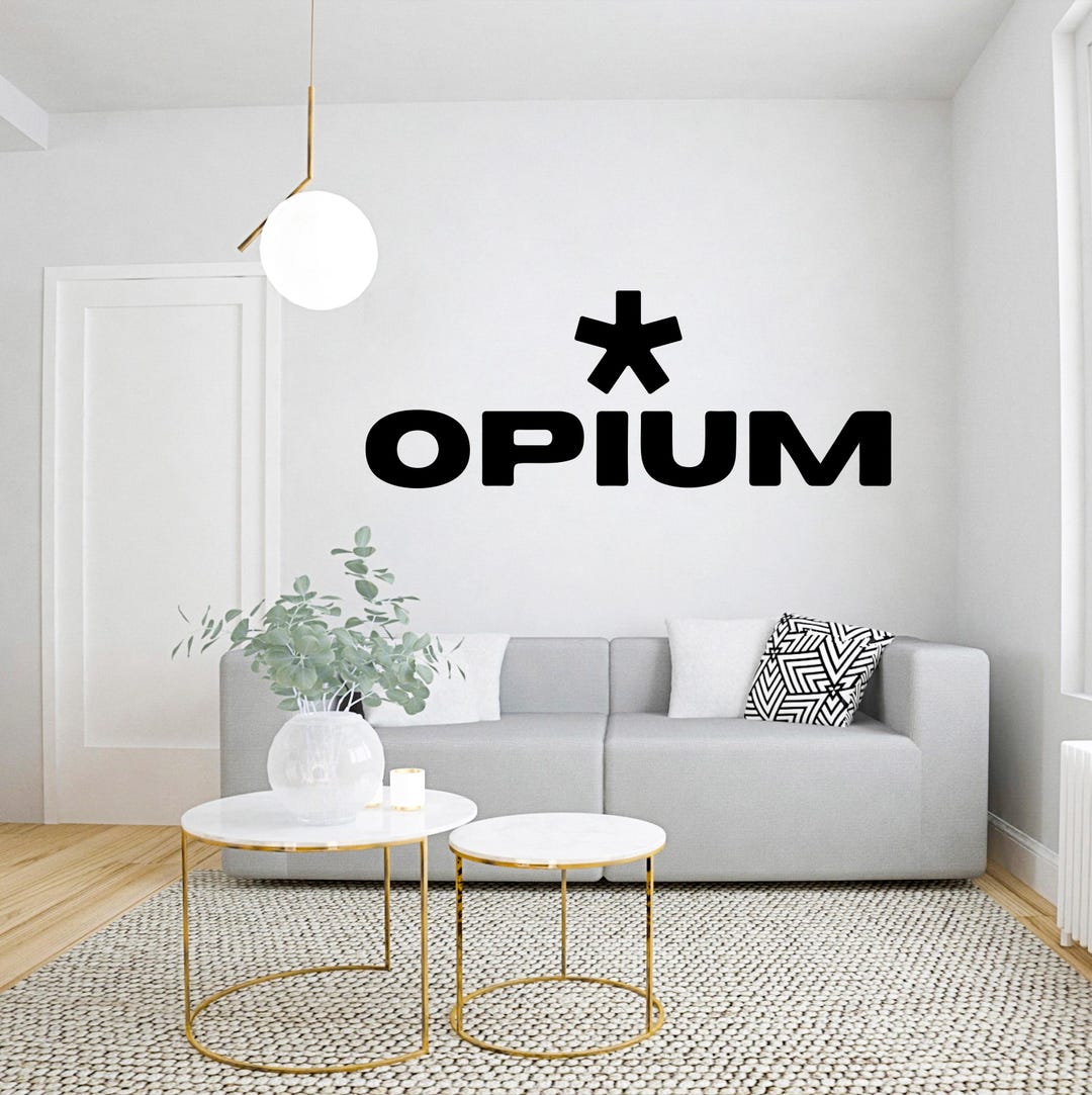 Opium Playboi Carti Asterisk Wall Decal Free Sticker Pack - Etsy