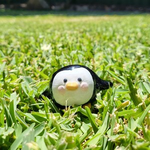 Little Penguin Pen Holder Figurine - Etsy