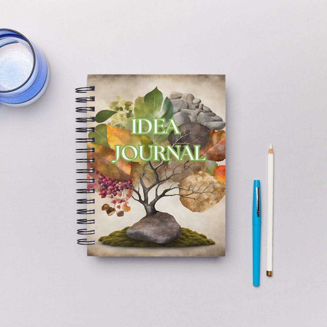 Creative Idea Journal, Brainstorming Notebook, Digital Idea Planner ...