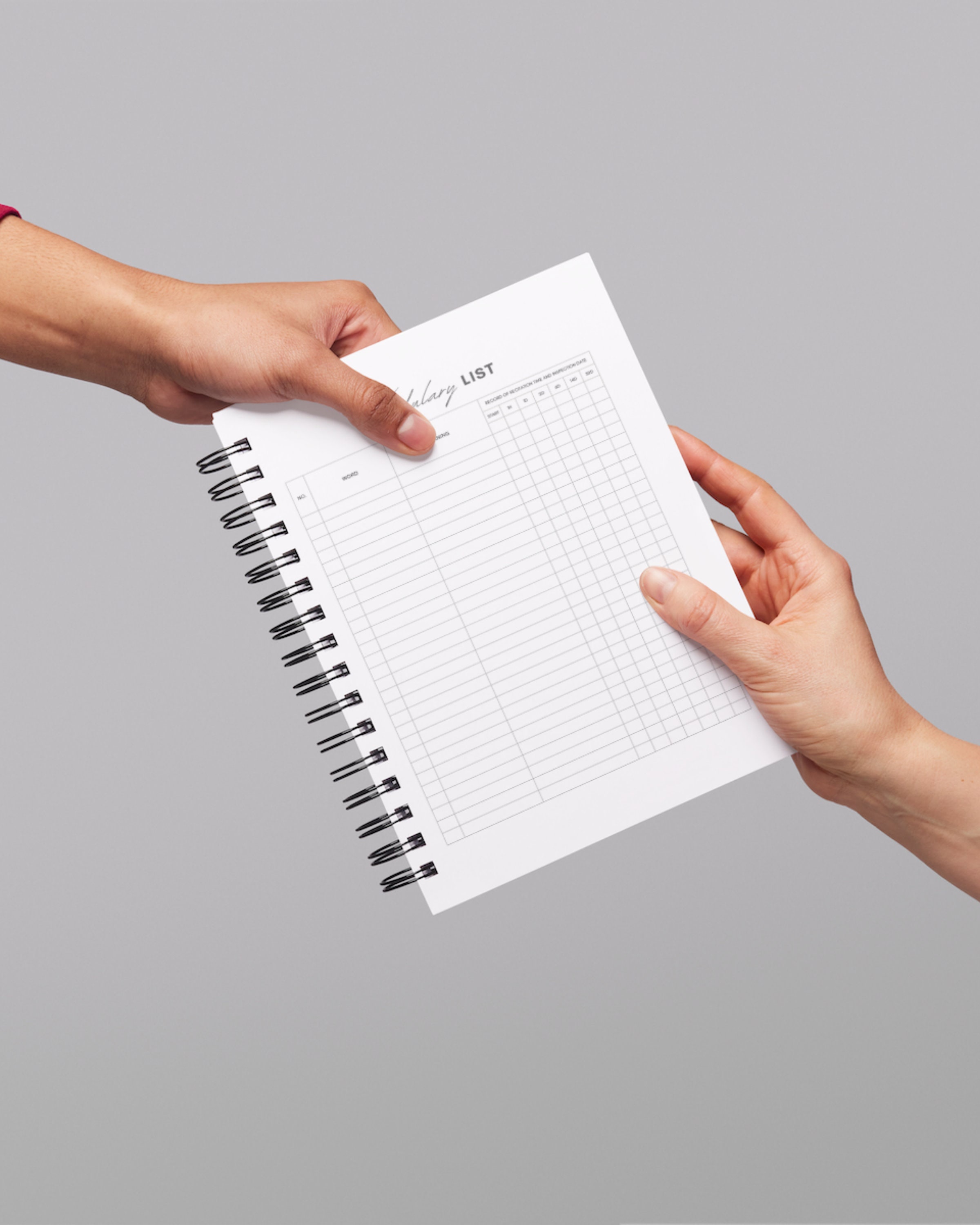 Vocabulary List Worksheet Printable, , Boost Your Memory and Retention ...