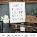 Alphabet Poster Watercolor Floral Style, ABC Poster, Educational Poster ...