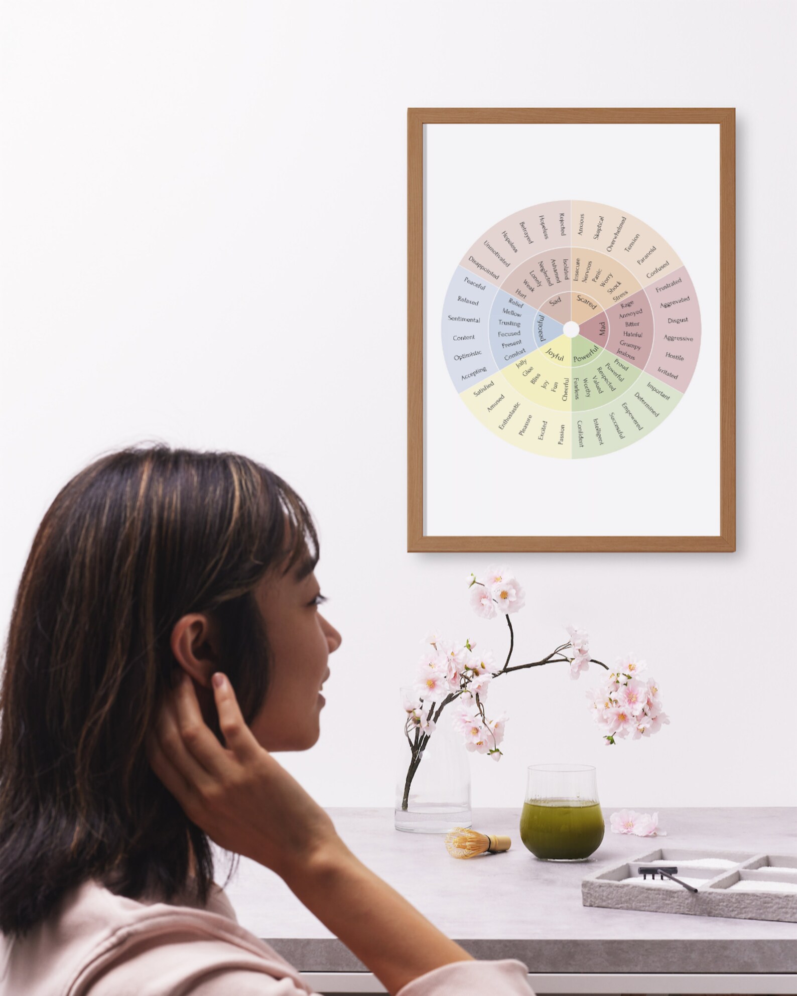 Feelings Wheel, Emotions Wheel, Mental Health Posters, Counselling ...