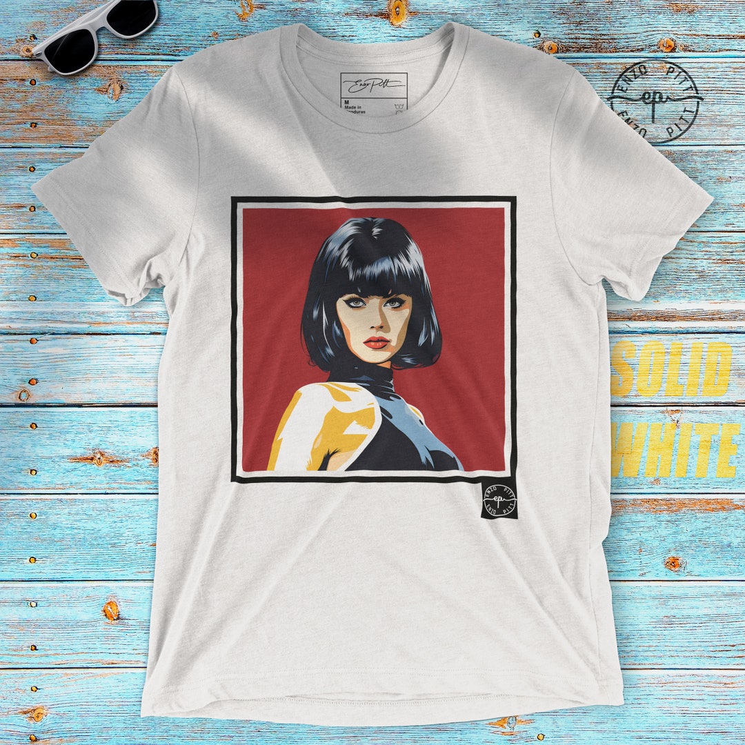 James Bond Girl Shirt, Roy Lichtenstein T Shirt, Femme Fatale Art Tee ...