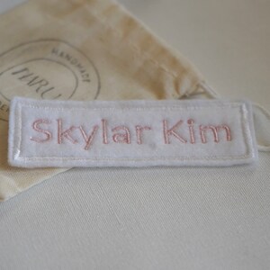 Personalized English Name Tag Patches - Etsy