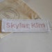 Personalized English Name Tag Patches - Etsy