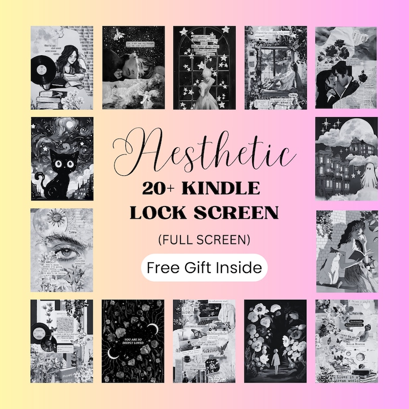 Aesthetic Kindle Wallpaper - Etsy