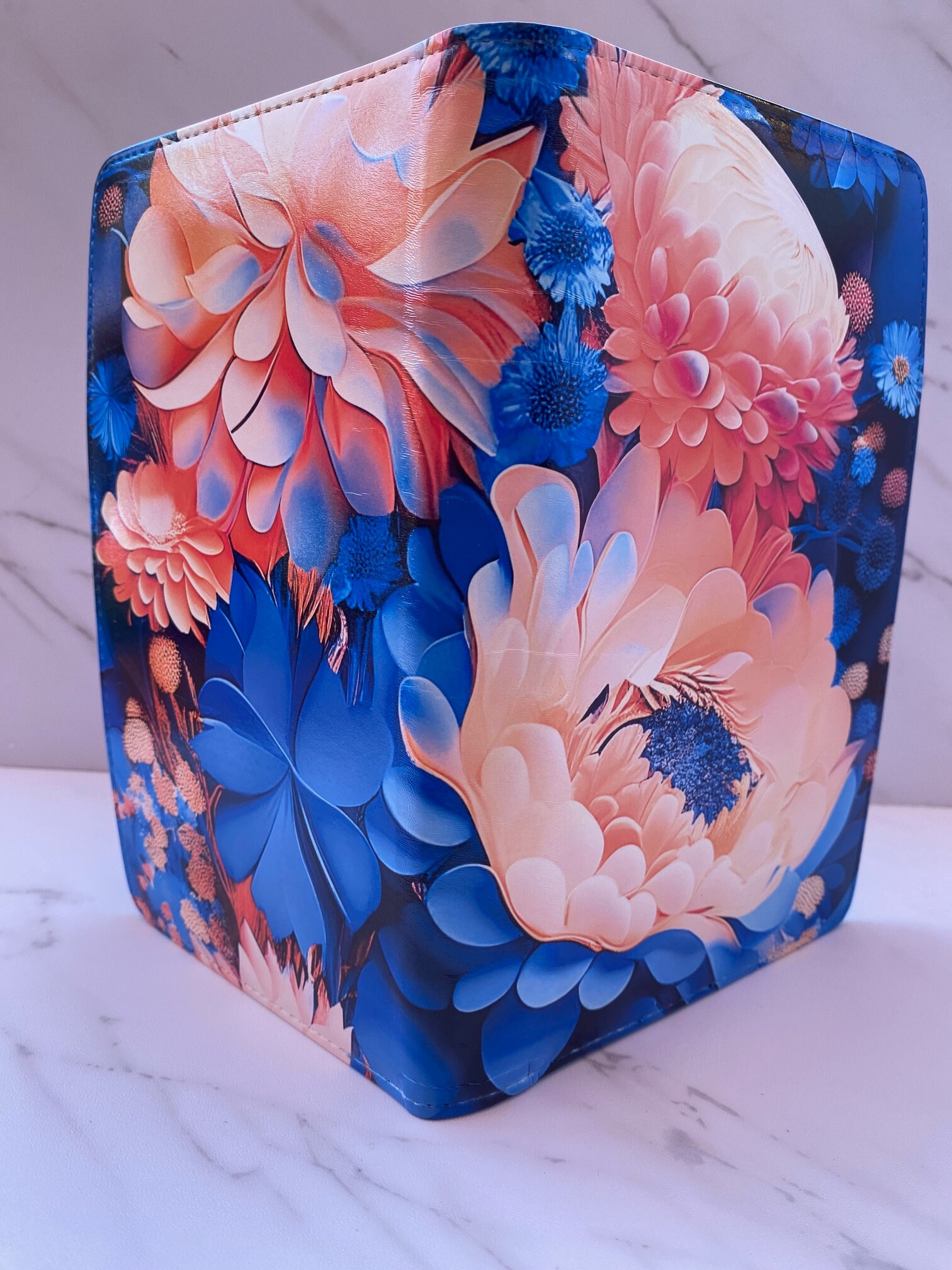 Custom Server Book Personalized Server Book Flower Server Book Blue ...