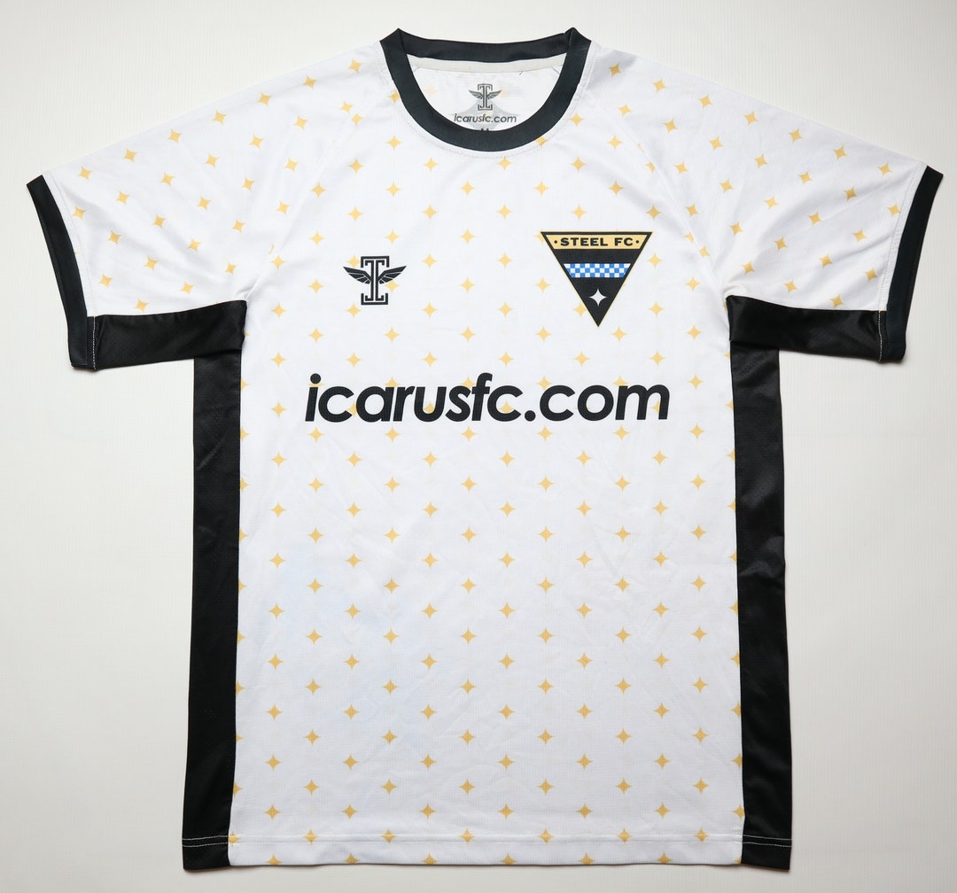 Steel FC Pittsburgh 2020 Away Football Shirt Soccer Jersey Icarus White ...