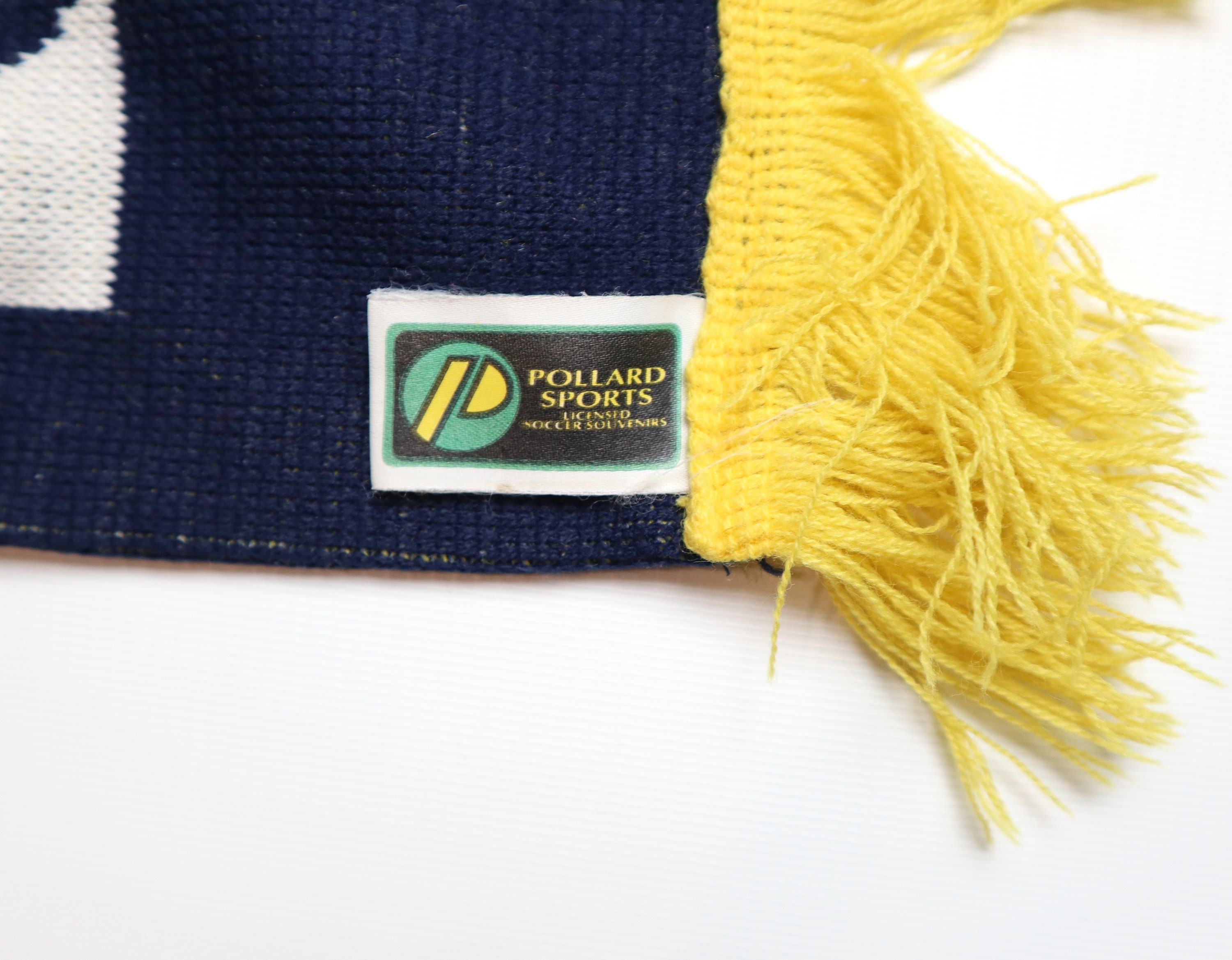 Tottenham Hotspur 1990s 90s Vintage Football Soccer Scarf Pollard ...