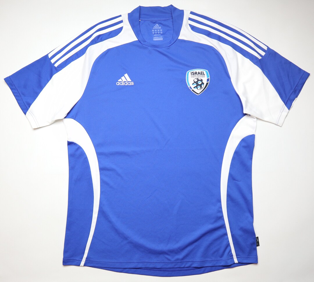 Israel 2008/2009/2010 Vintage Home Football Shirt Soccer Jersey Adidas ...
