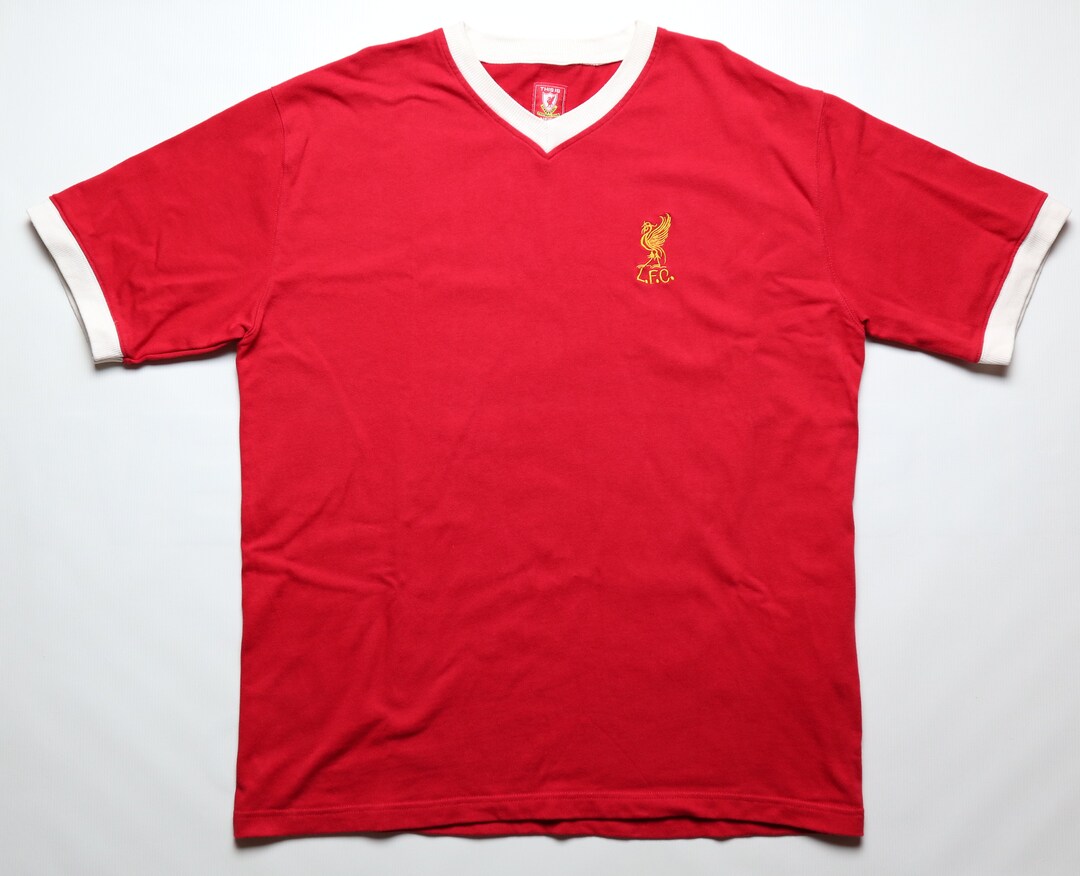 Liverpool 1977/1979 Home Retro Replica Football Shirt Soccer Jersey ...