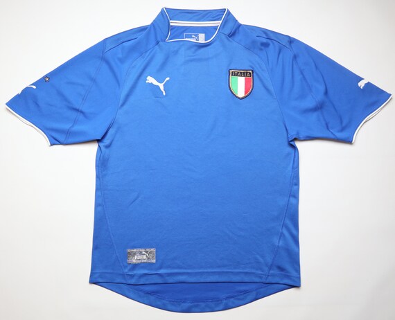 Italy 2003/2004 vintage home football shirt soccer je… - Gem