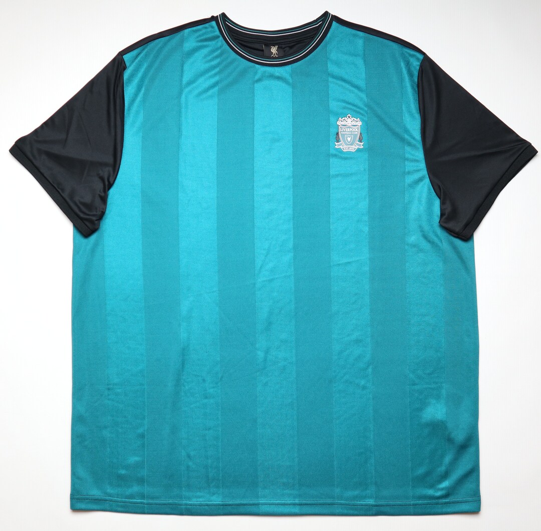 Liverpool LFC Casual 90s Retro Style Urban Training Football Shirt ...