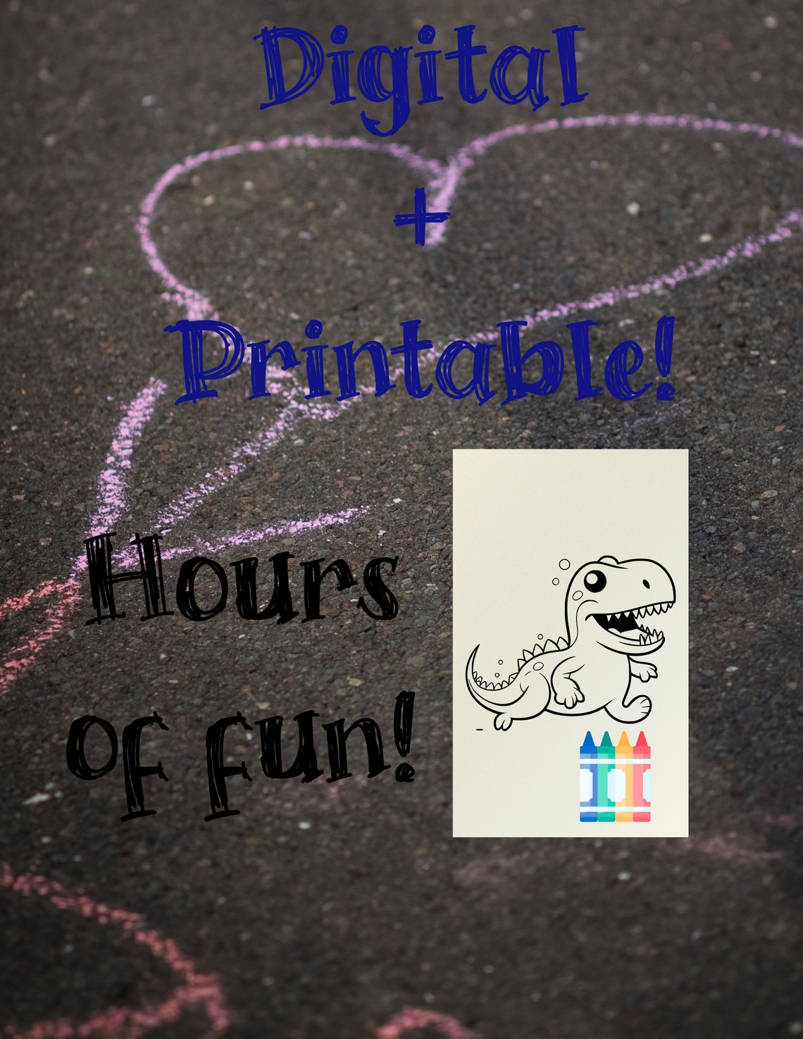 25 Printable Dinosaur Coloring Pages - Etsy UK