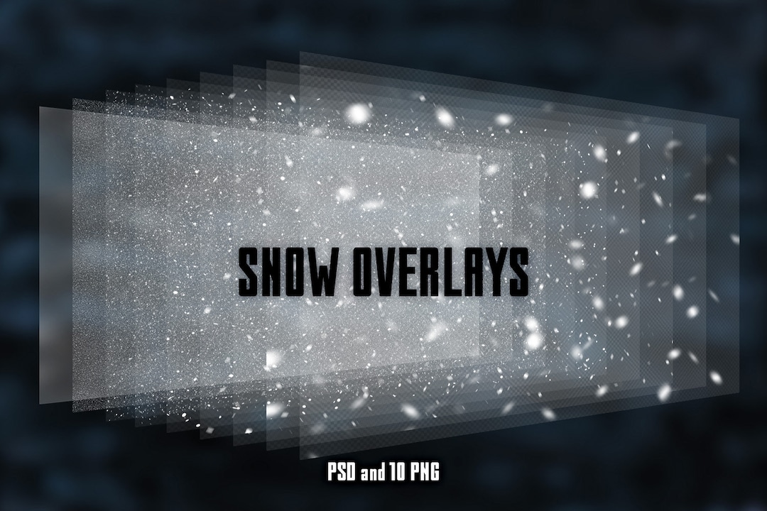 Snow Overlays, Transparent Snow Overlay PNG, Snow Photography Overlay ...