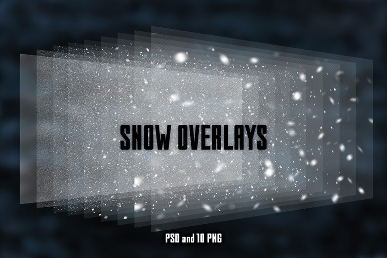 Snow Overlays, Transparent Snow Overlay PNG, Snow Photography Overlay ...