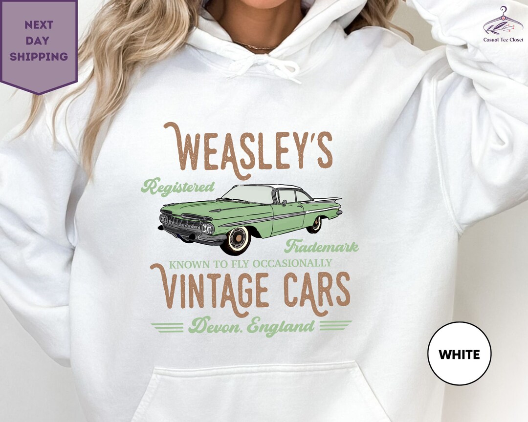 Wizard Flying Car Hoodie Vintage Flying Cars Wizard Hoodie - Etsy