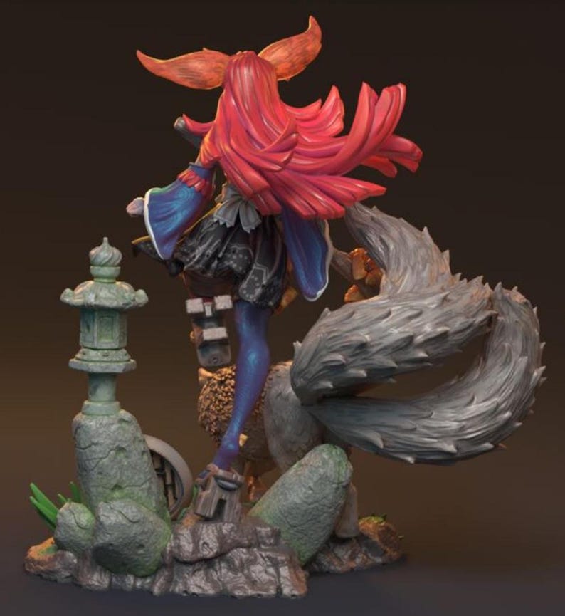 Moriko Miniature: Resin Printed Dnd Model by Hard Witch Games ...