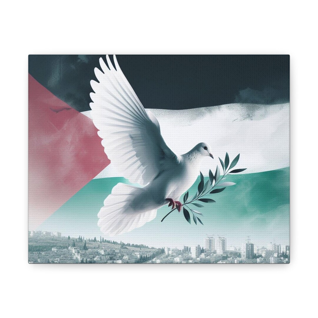Palestine Dove Canvas Gallery Wraps - Etsy