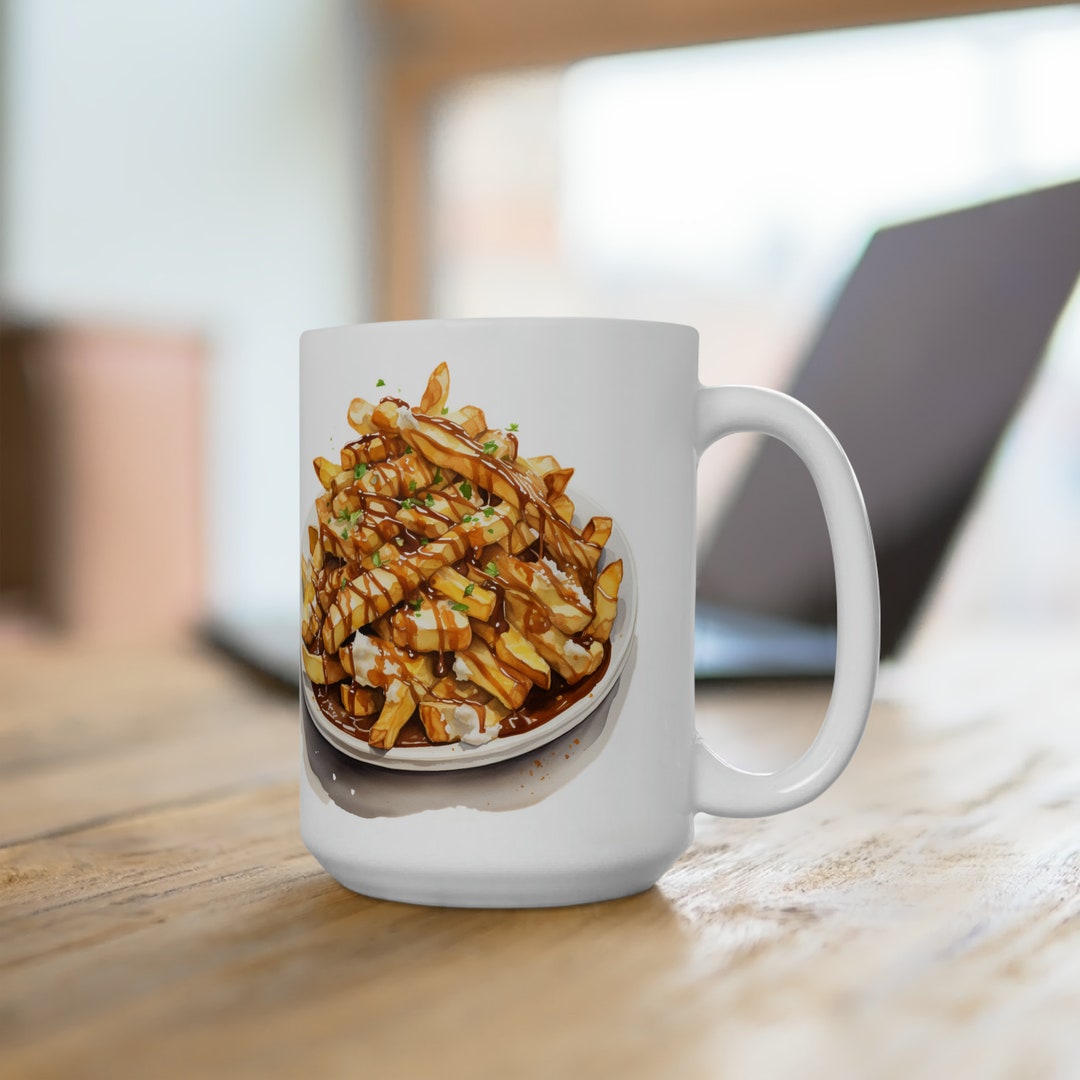 Poutine Lover Mug Lover of French Fries I Love Poutine - Etsy