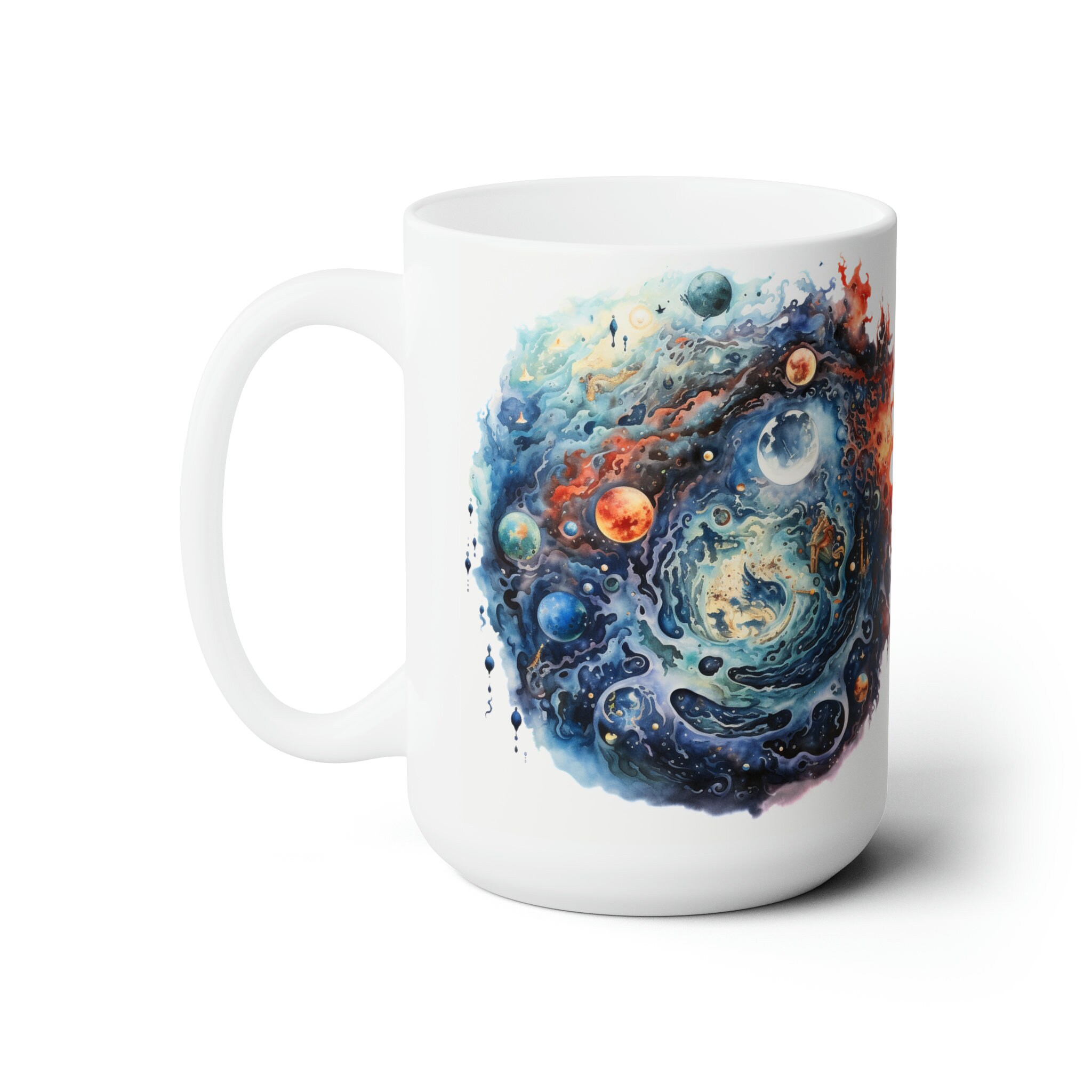 Stars, Universe and Nebulae Coffee Mug Planets, Constellations, Stars ...