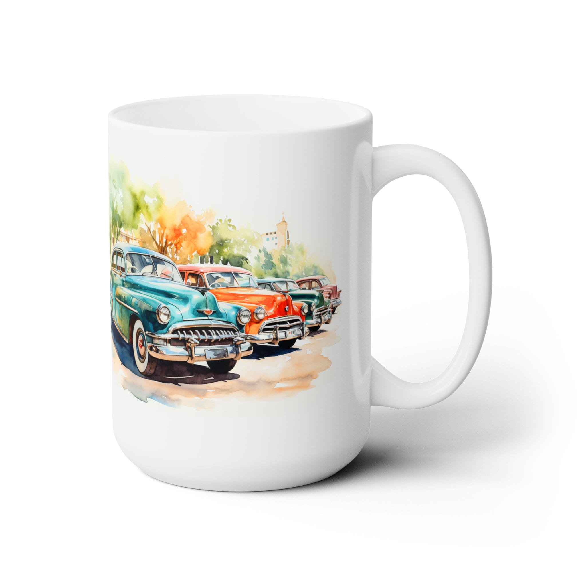 Antique Cars Mug Classic 1950s 1960s, Garage Decor, Vintage Cars, Car ...