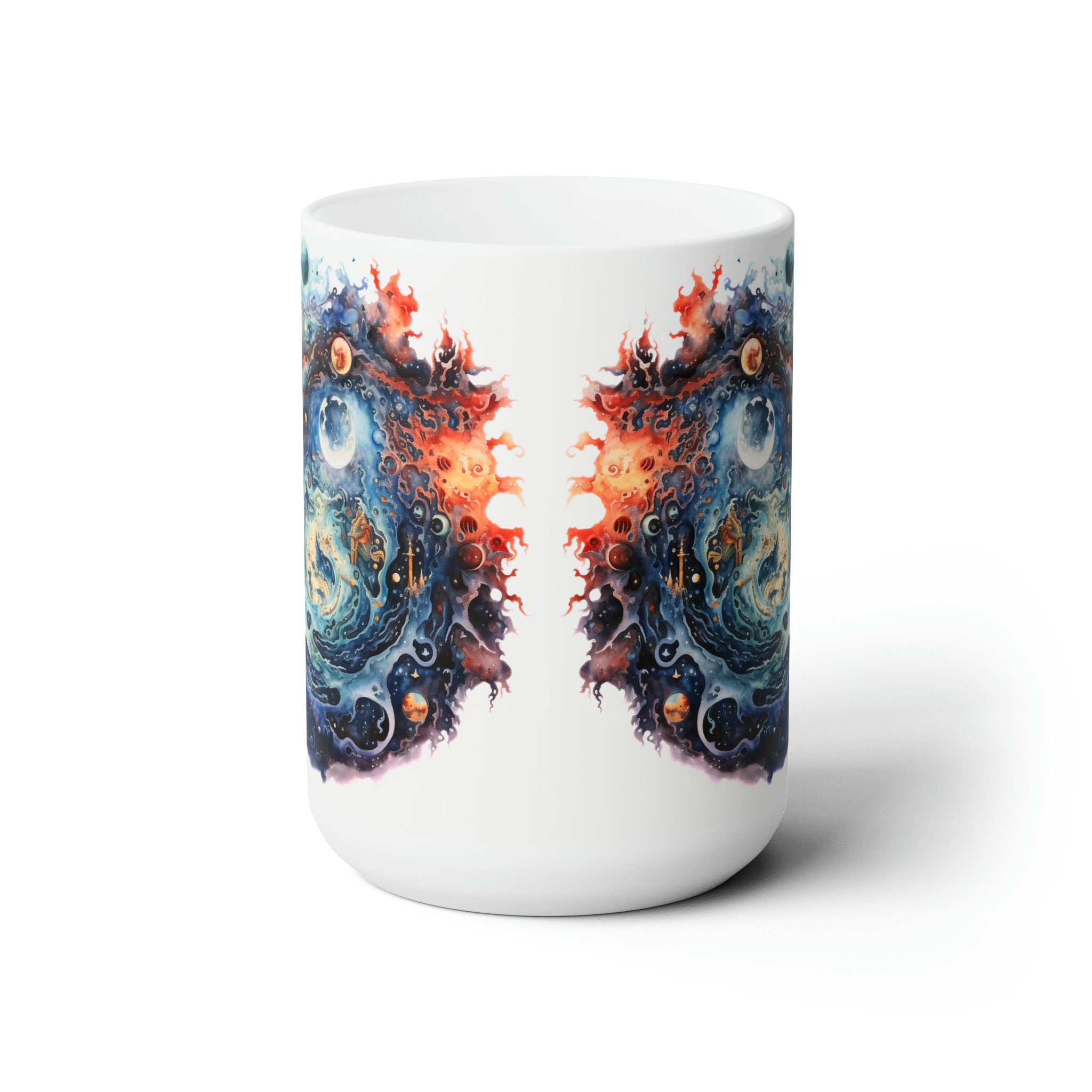 Stars, Universe and Nebulae Coffee Mug Planets, Constellations, Stars ...
