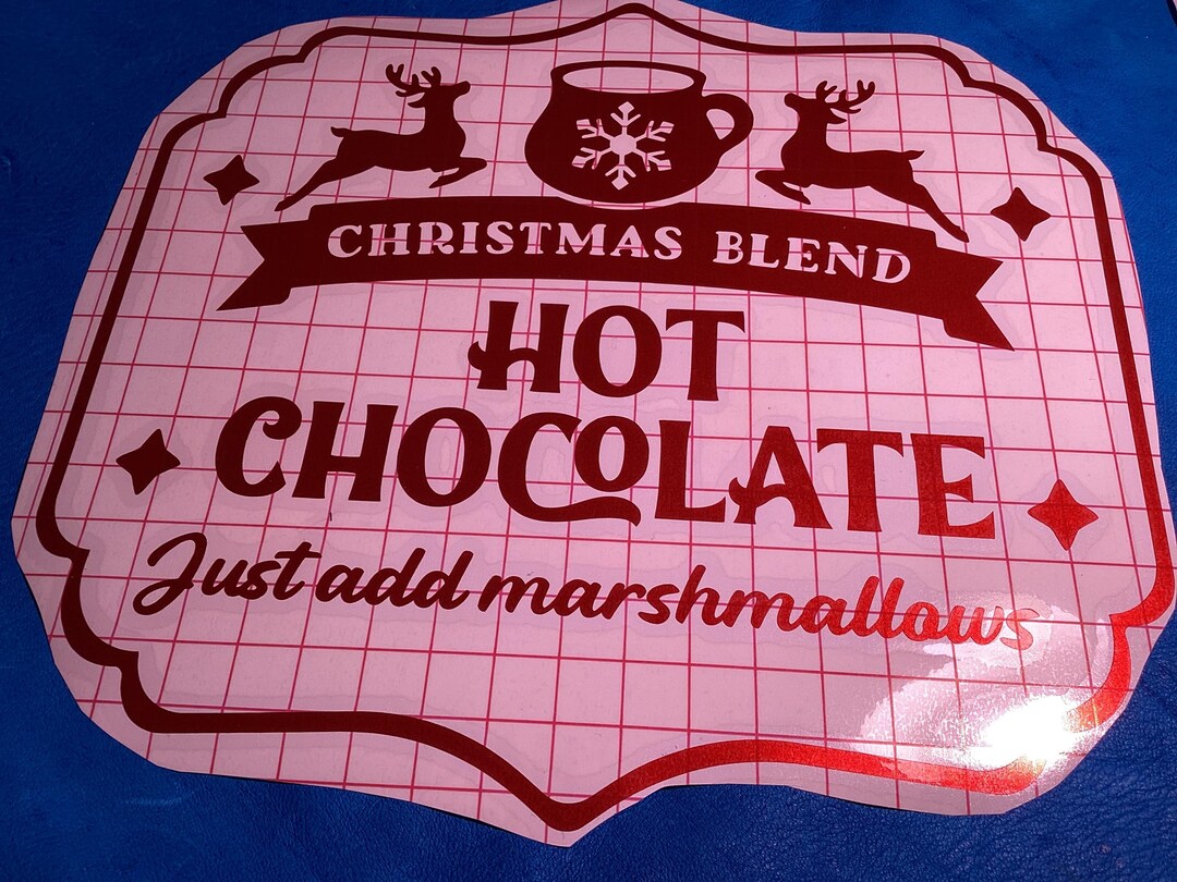 Christmas Blend Hot Coco Decal. - Etsy