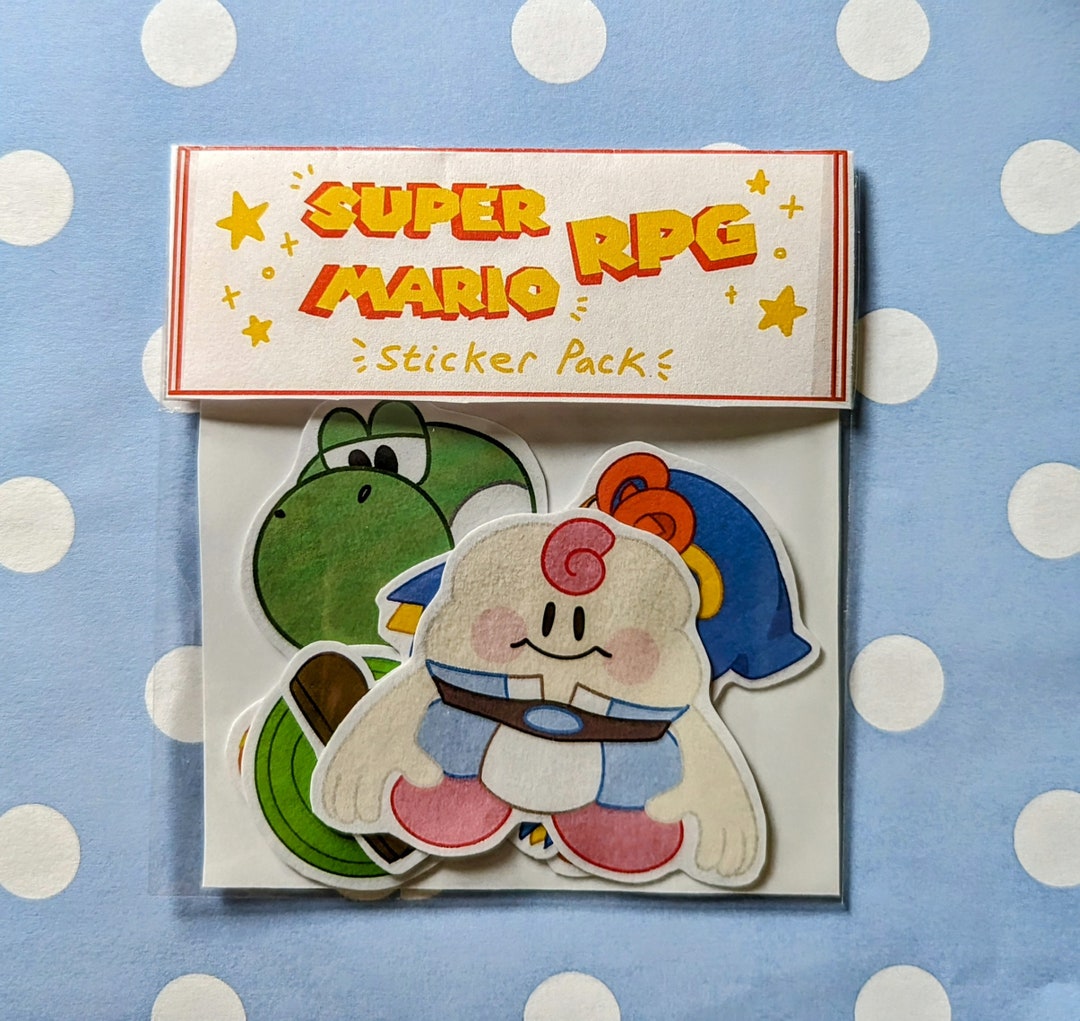 Super Mario RPG Stickers - Etsy