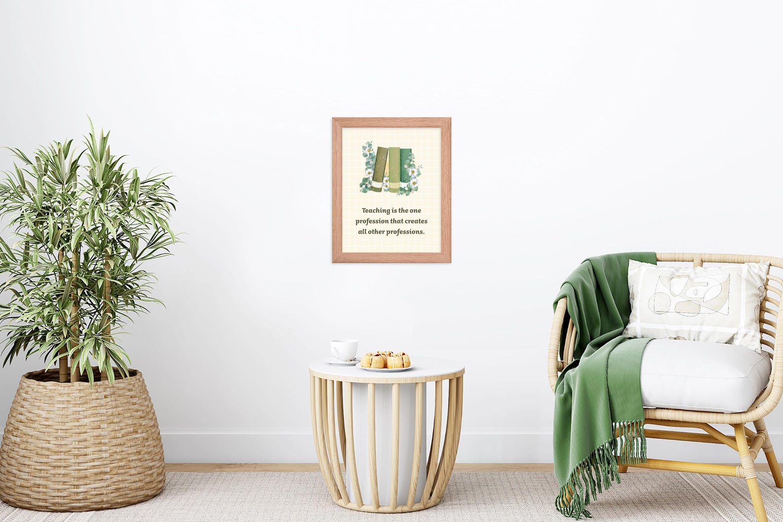 Teacher Quote Poster Print Framed or Unframed Sarcastic Meet Teacher ...