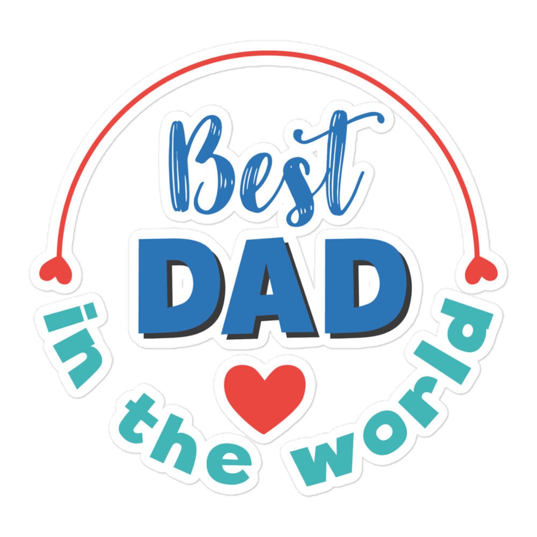 Father Day Stickers Funny Cute Dad Grandpa Gift Vinyl Car Decal ...