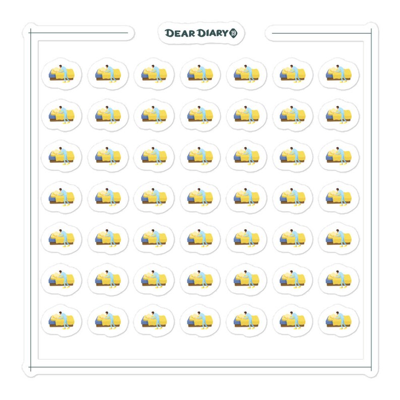 49 Morning Routine Planner Stickers Sheet Tidying up Bed Daily to Dos ...