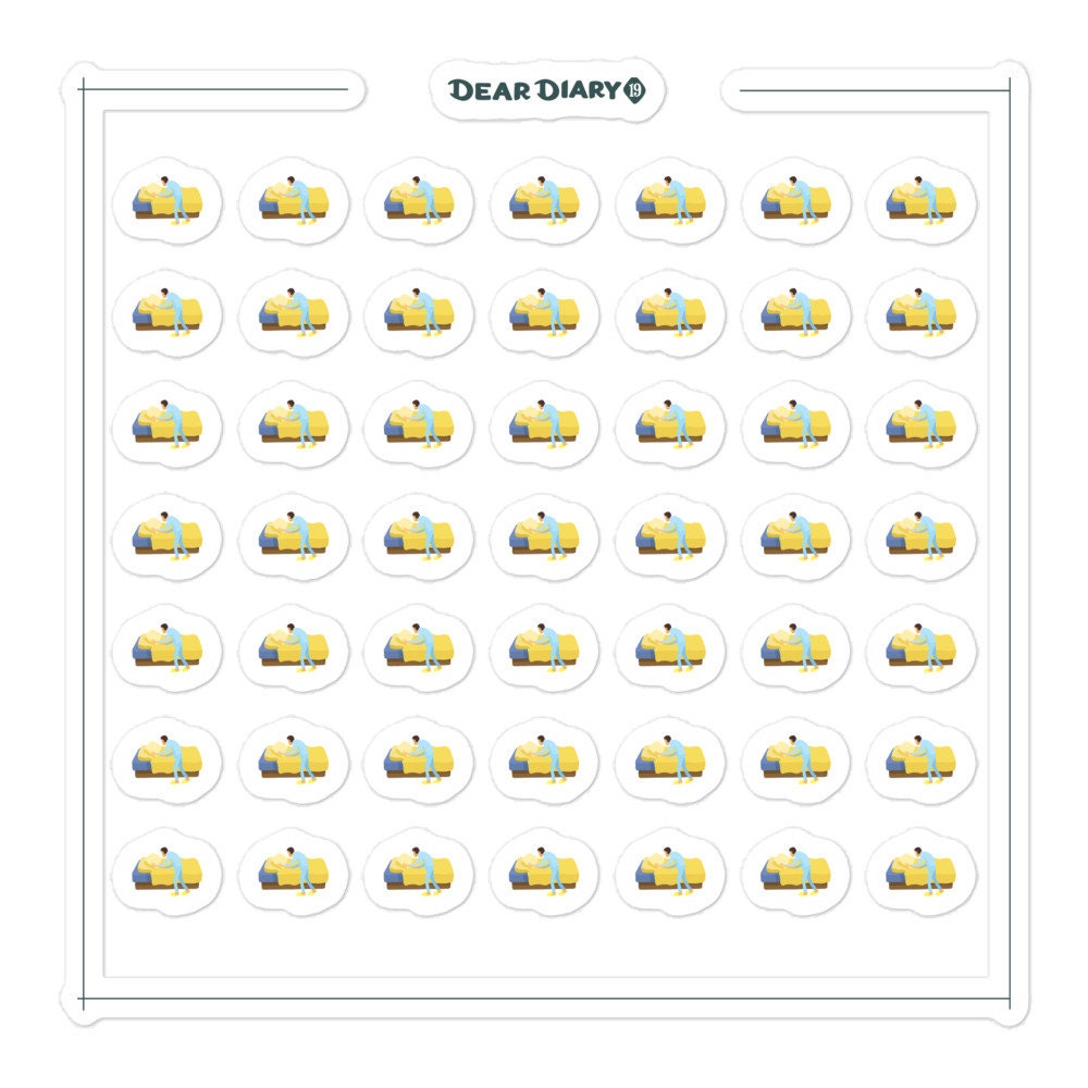 49 Morning Routine Planner Stickers Sheet Tidying up Bed Daily to Dos ...