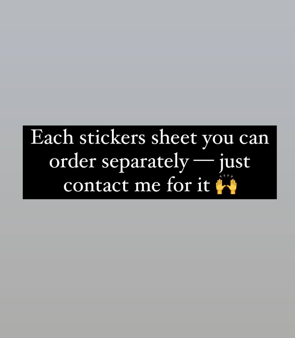 131 Meal Planner Stickers Pack Menu Diet Food Habit Tracker Calories ...