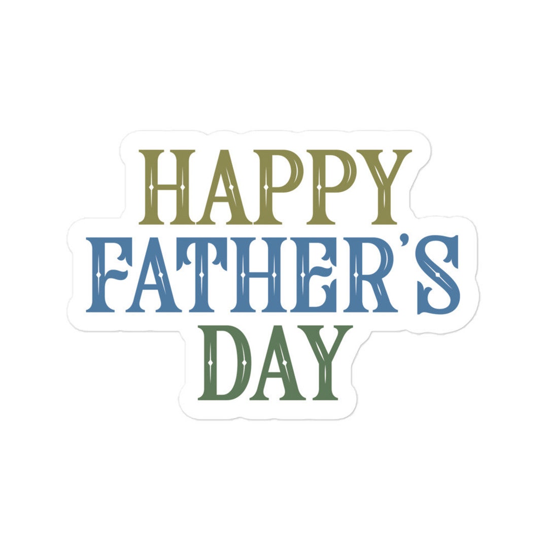 Father Day Stickers Funny Cute Dad Grandpa Gift Vinyl Car Decal ...
