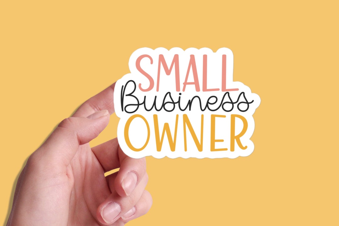 Laptop Stickers Small Business Owner Seller Shop Store Ecommerce Parcel ...