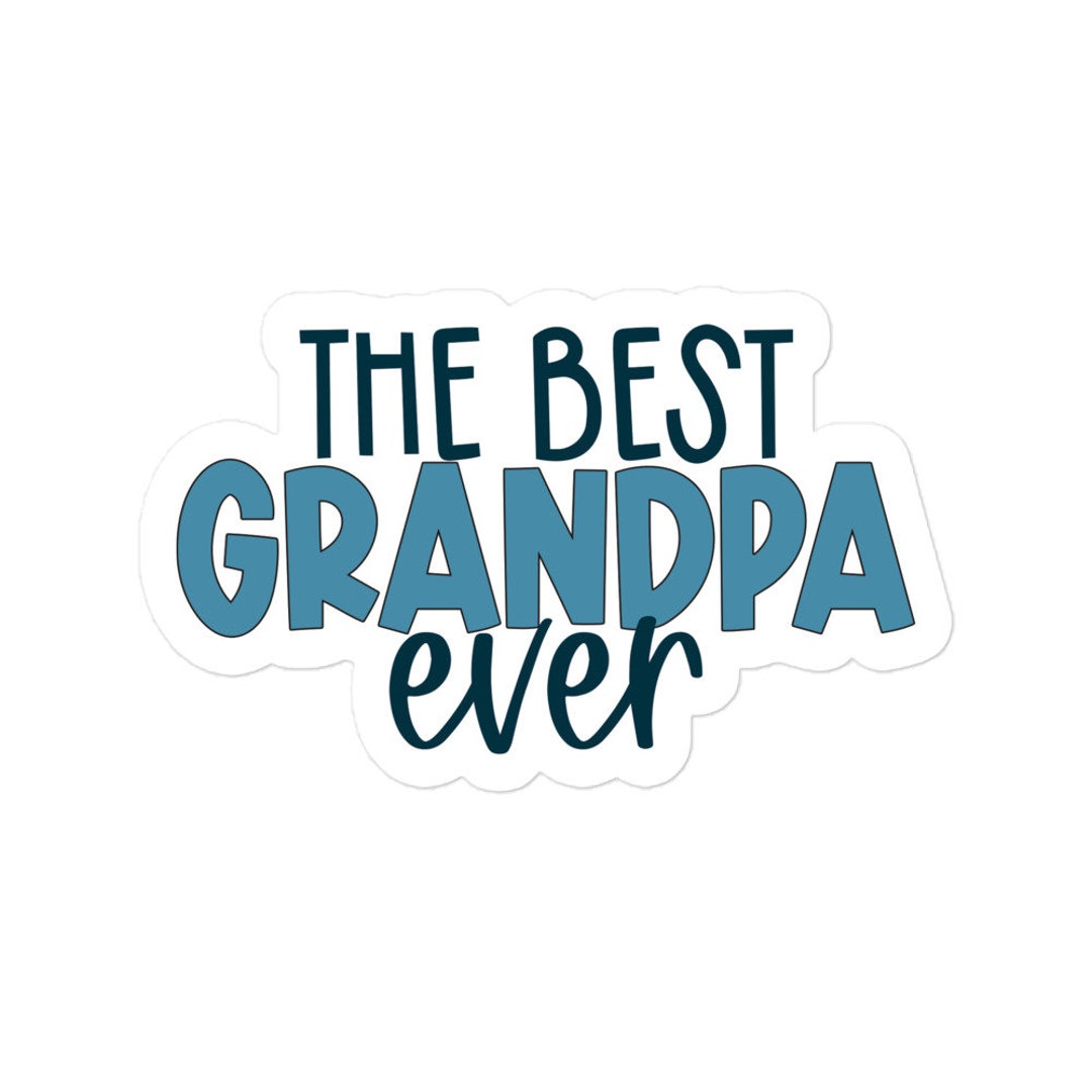 Father Day Stickers Funny Cute Dad Grandpa Gift Vinyl Car Decal ...