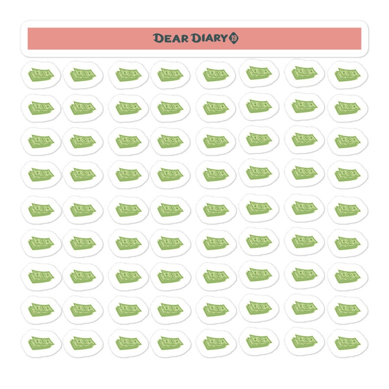 72 Habit Tracker Money Savings Planner Stickers Sheet Challenge Goal ...