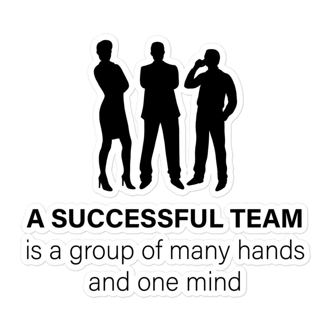 Motivation Teamwork Stickers Office Business Goal Productivity Work ...