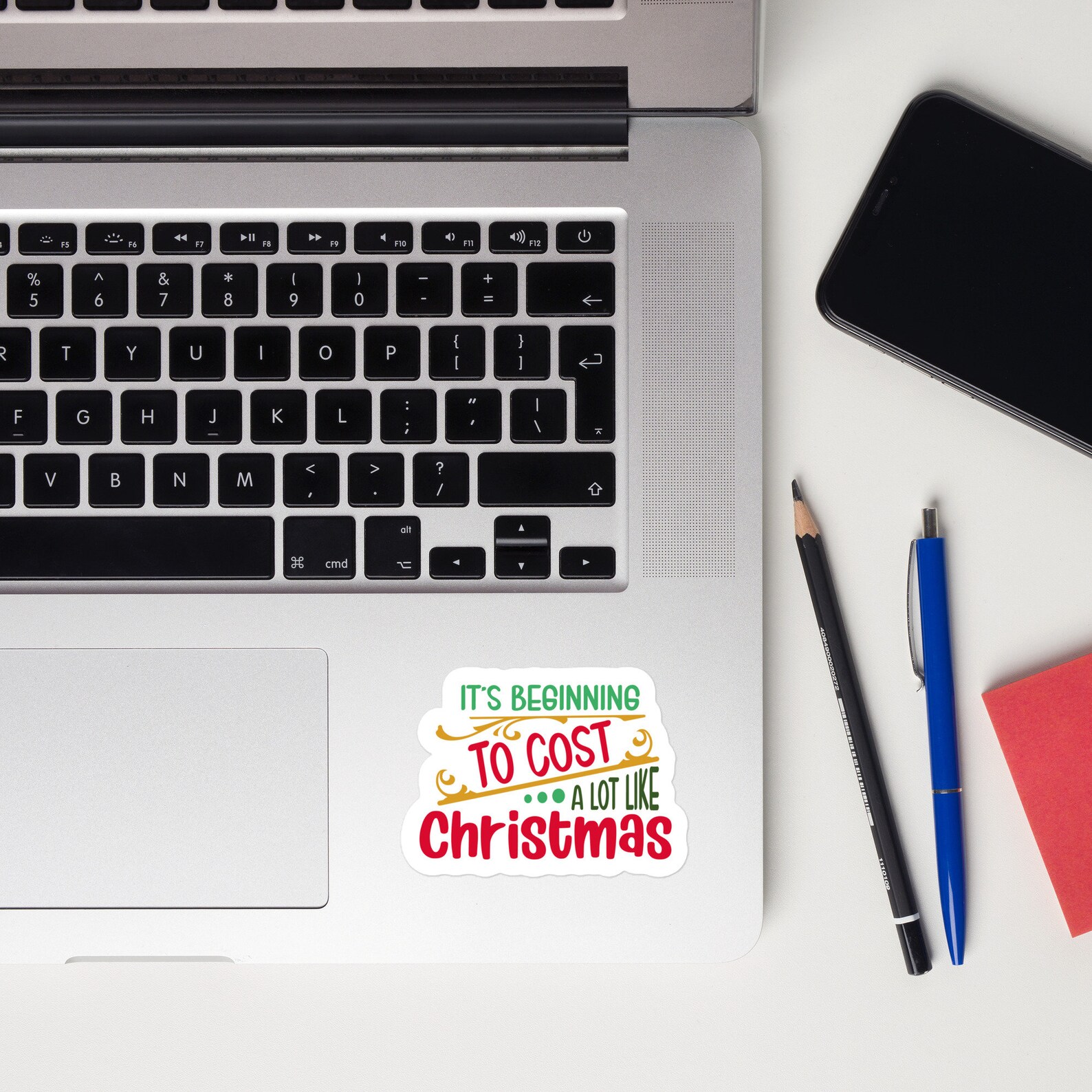 Funny Christmas Sticker Sarcastic Quotes Sassy Irony Saying Vinyl Decal ...