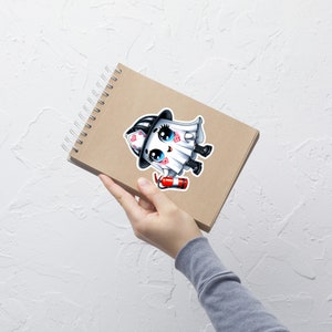 Ghost Fireman Stickers Cute Halloween Creepy Fall Autumn Aesthetic ...