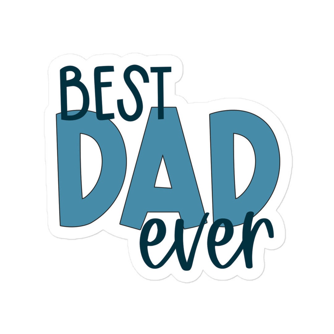 Father Day Stickers Funny Cute Dad Grandpa Gift Vinyl Car Decal ...