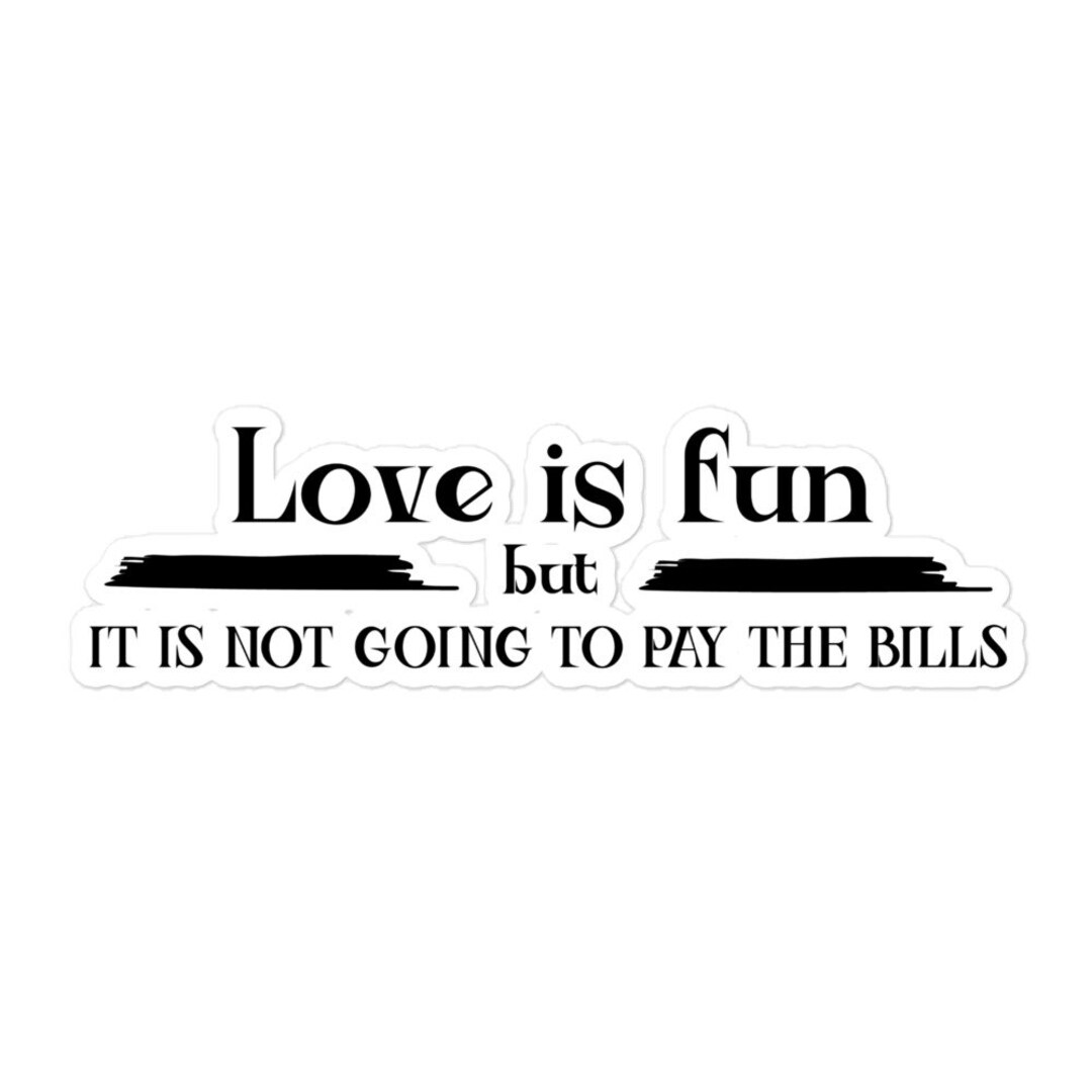 Love Story Sticker Sarcastic Relationship Couple Marriage Romantic ...