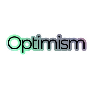 Optimism Planner Stickers Sheet Holographic Scrapbooking Shine ...